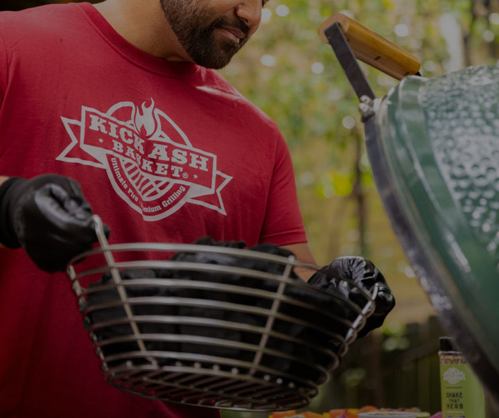 Louisiana Kamado Grill Accessories | Kick Ash Basket