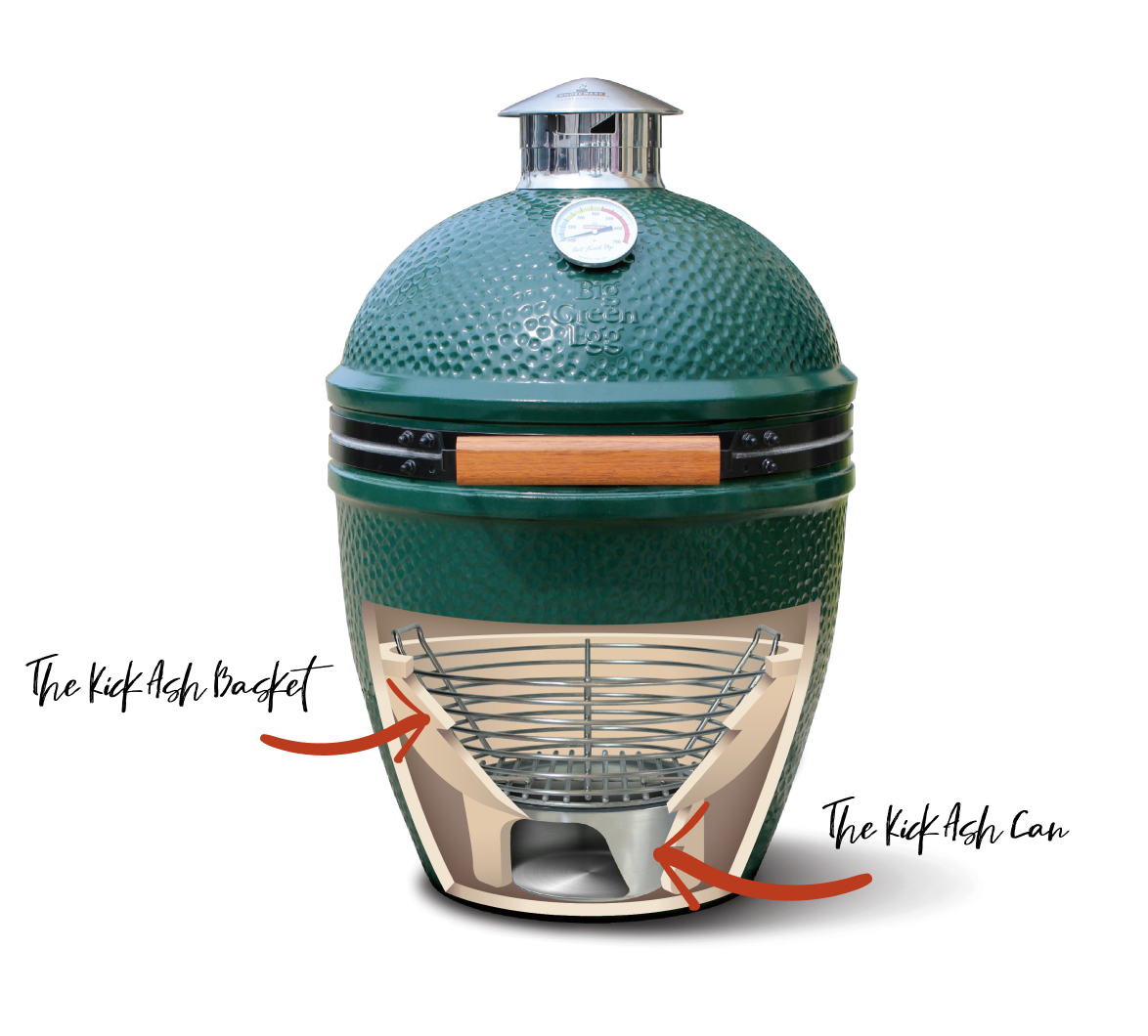 Junior Charcoal Grill Container | Kick Ash Basket