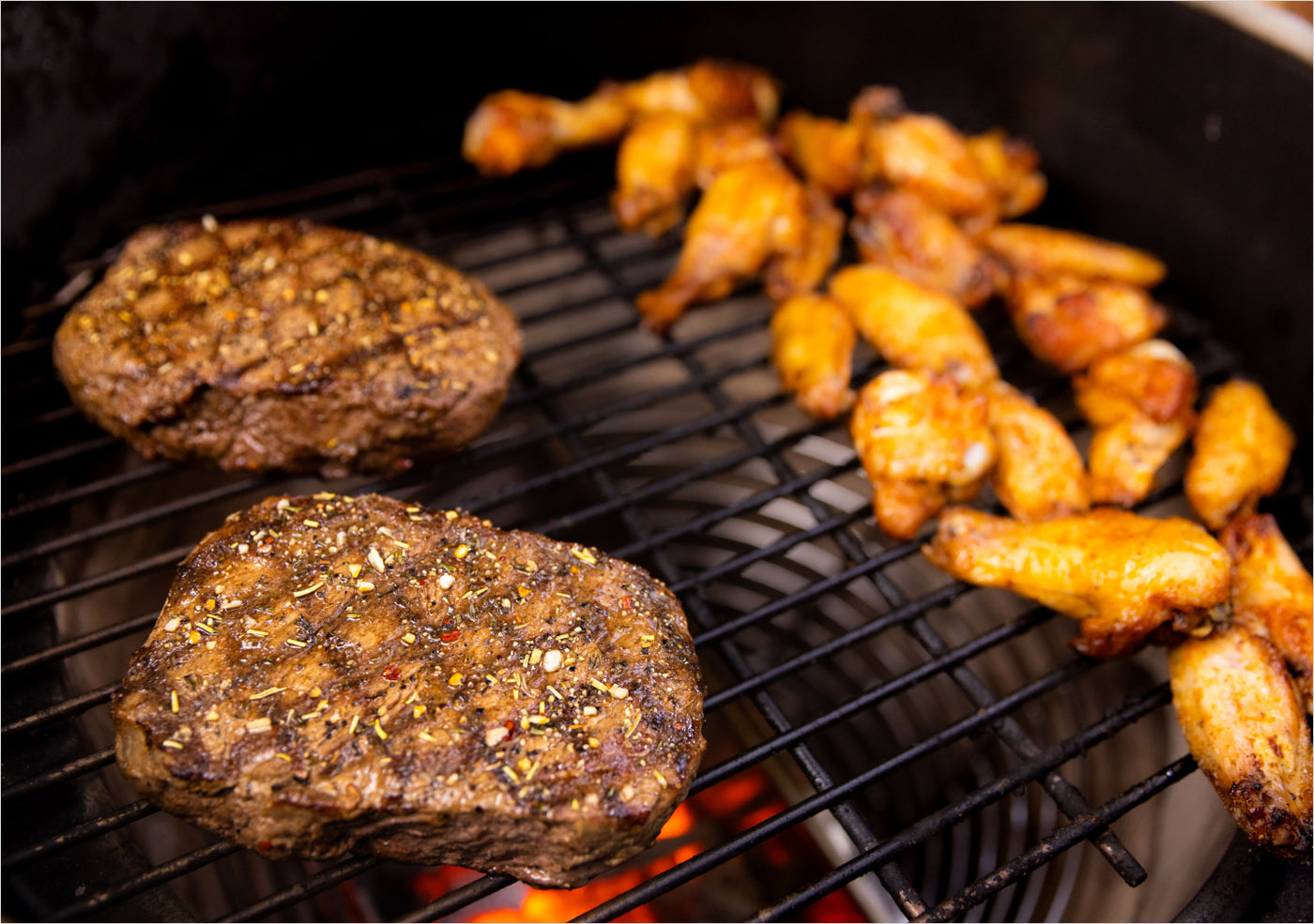 Kick Ash Large Adjustable Divider – Grill Zones Made Easy