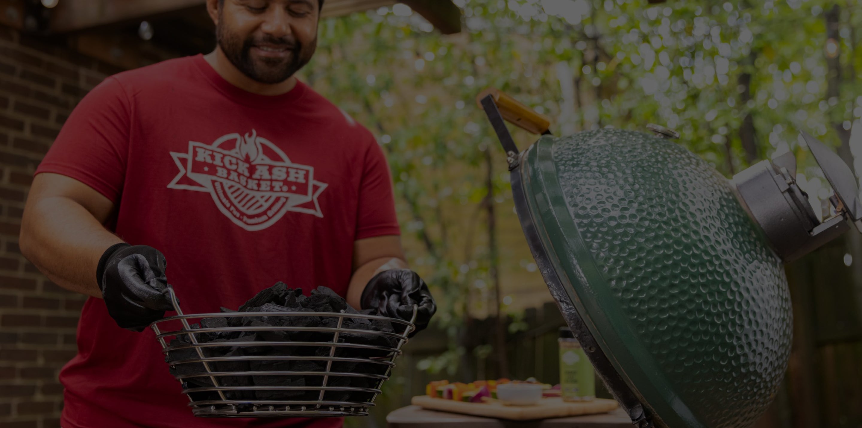 Kick Ash Basket: Charcoal Baskets & Charcoal Grill Accessories