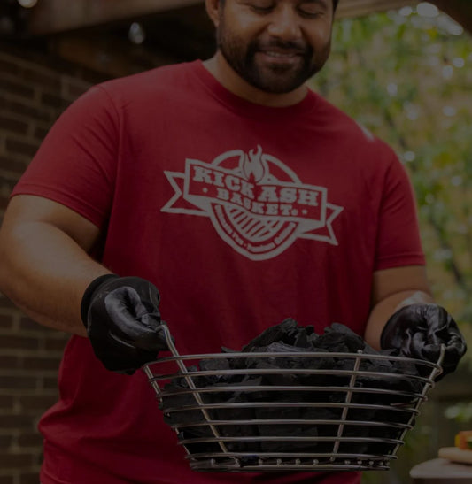 Kick Ash Basket: Charcoal Baskets & Charcoal Grill Accessories