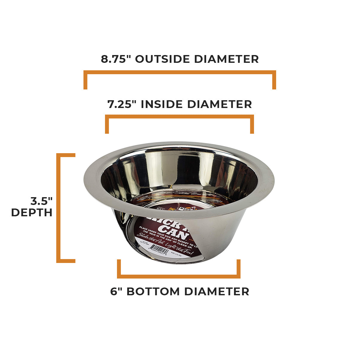 Kick Ash Basket: Charcoal Baskets & Charcoal Grill Accessories